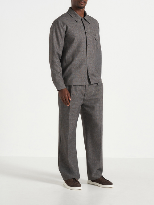 MANIÈRE DE VOIR Pierre Pleated Tailored Trousers